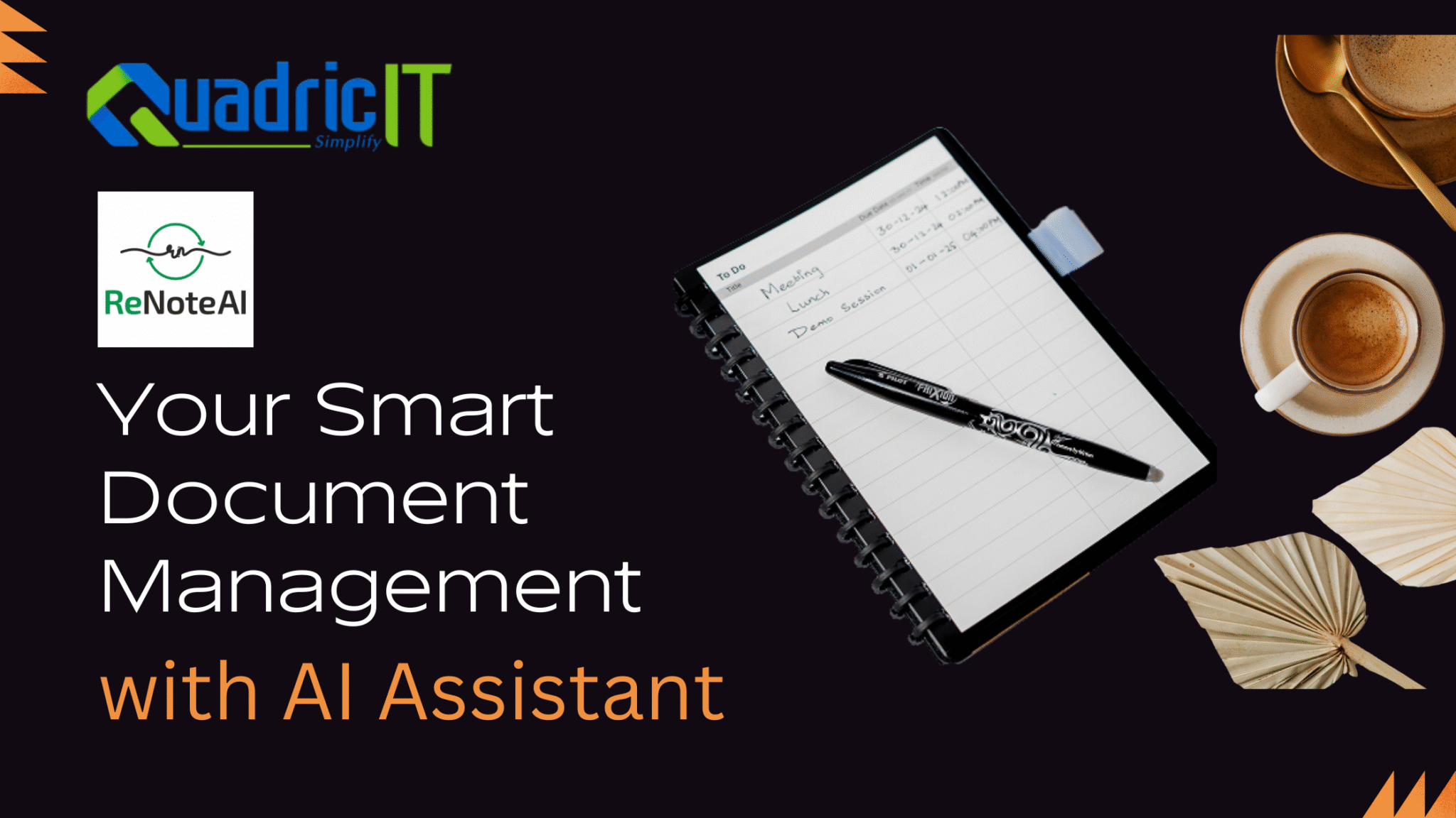 ReNote AI: AI-Based Document Management - Quadric IT