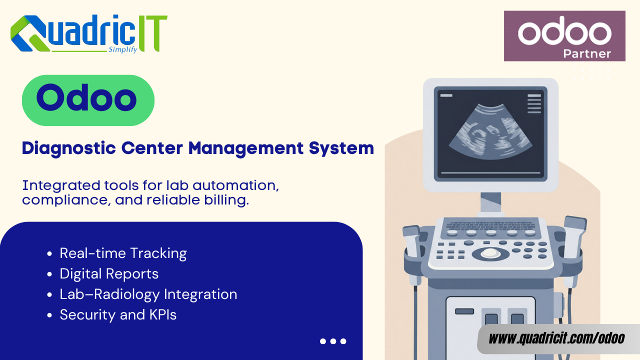 Odoo Diagnostic Center Management System for Labs
